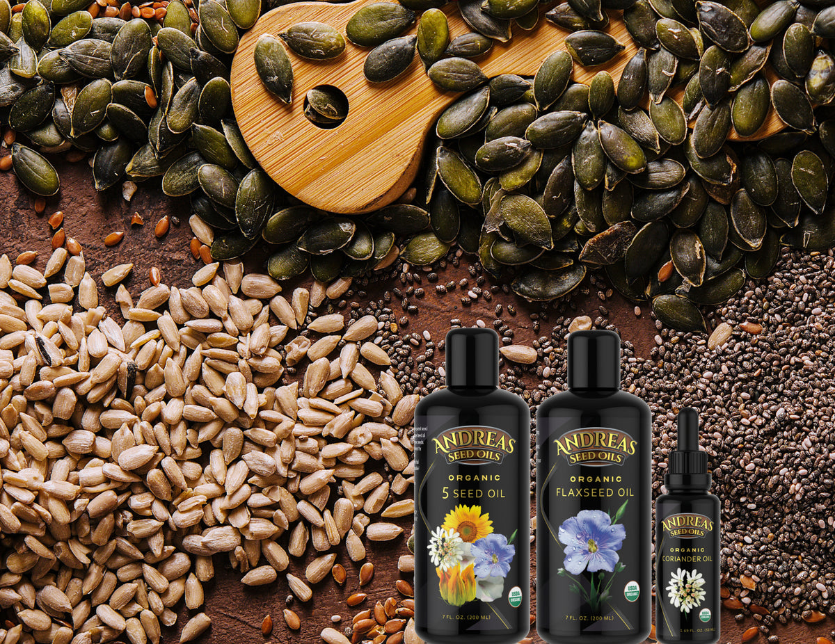Feel Younger with These Oils: Flax, Coriander, and Five Seed Blend ...